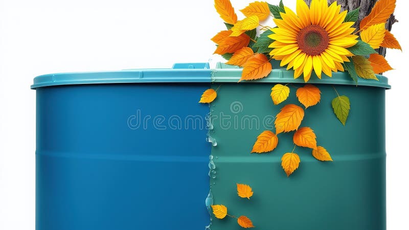 Innovative Slate Blue Septic Tank Cleaner with Fresh Splash Effect a ...