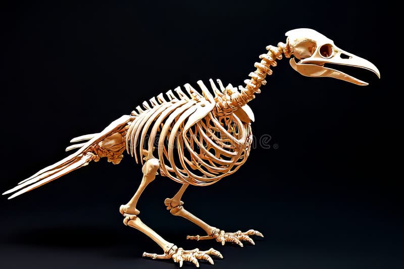 Detailed Avian Skeleton Anatomy a Comprehensive Visual Guide To Bird ...