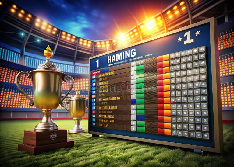 Visualizing Competitive Achievement a Dynamic Leaderboard Displaying ...