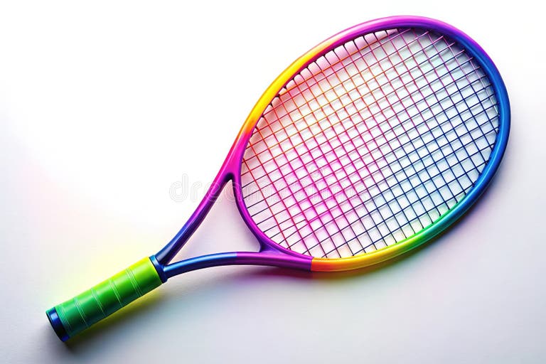 Stunning Tennis Racket Pattern Design with Vibrant Colors and Ample ...