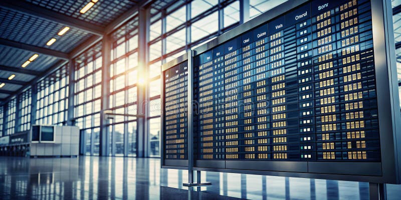 Modern Airport Flight Information Display a Conceptual Exploration of ...