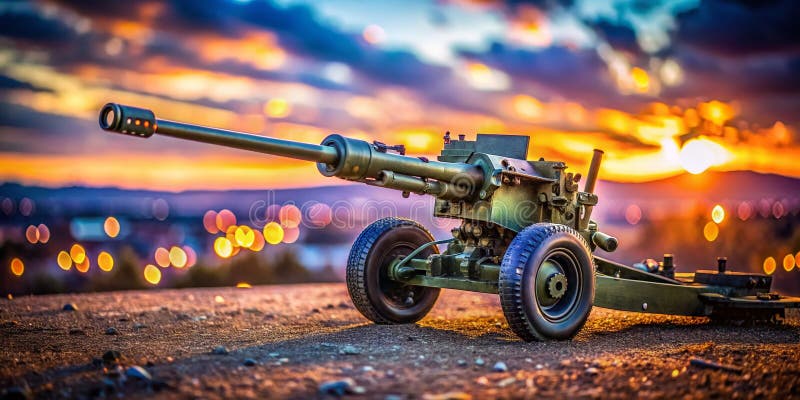 Soviet D20 Howitzer a Powerful Artillery Piece in Action Captured in ...