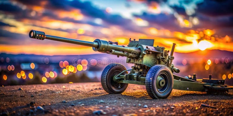 Soviet D20 Howitzer a Powerful Artillery Piece in Action Captured in ...