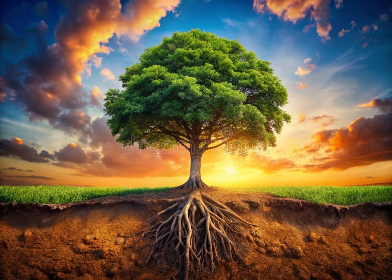 Unveiling the Mighty Oak a Deep Dive into the Extensive Root System of ...