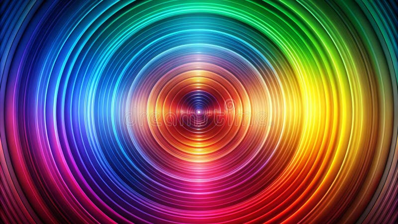 Stunning Abstract Circular Ripple Effect a Visually Captivating Wave ...