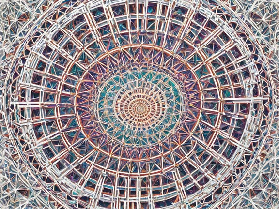 Unveiling the Mystical Harmony a Repeating Sacred Geometry Pattern Rich ...