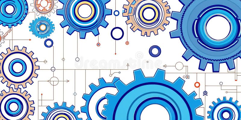 Detailed Engineering Blueprint a Visual Exploration of Intricate Lines ...