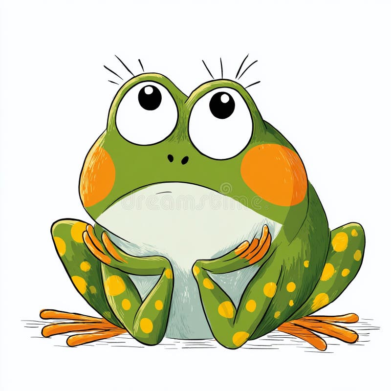 Frightened Frog Full Body Expert Visual Prompt Engineering for Stunning ...