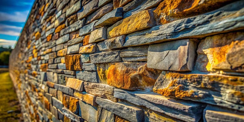 Rustic Gray Stone Wall Texture a Detailed Background for Architectural ...