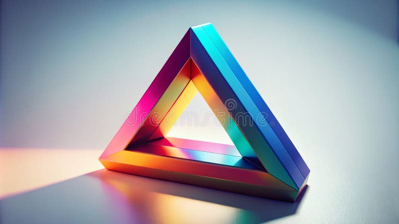 Unveiling the Impossible a Penrose Triangle Optical Illusion in ...