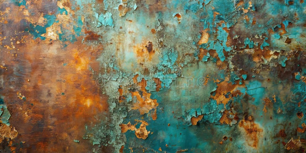 Stunning Metallic Texture with Distressed Patina: a Versatile Visual ...