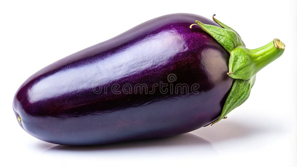 Deep Blue Eggplant a Photorealistic AIGenerated Image of a Stunning ...
