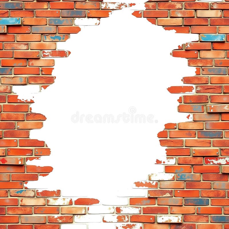 Aged and Distressed Brick Wall Background a Rustic Texture for ...