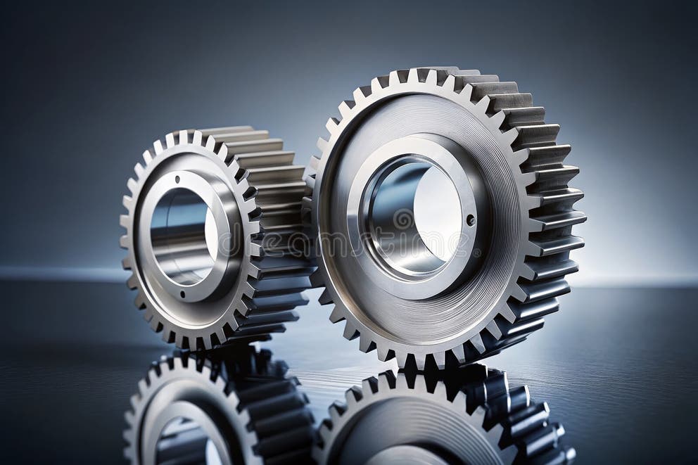 Synergy and Partnership Interlocking Gears Showcase Collaboration on a ...