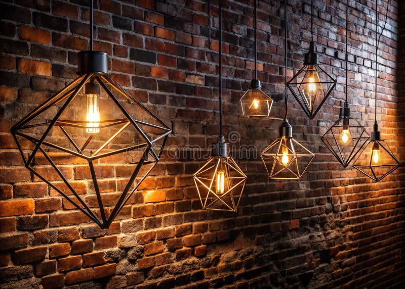 Dramatic Urban Architecture Exposed Brick and Geometric Shapes in ...