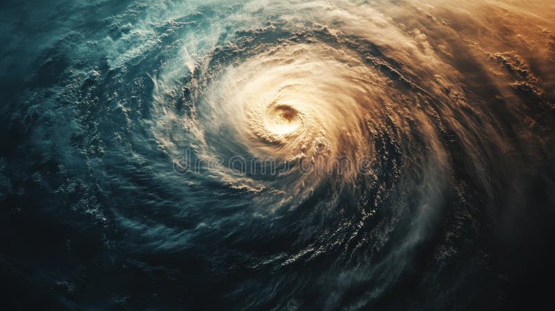 Stunning Satellite View of a Powerful Typhoon Vortex Swirling Over the ...
