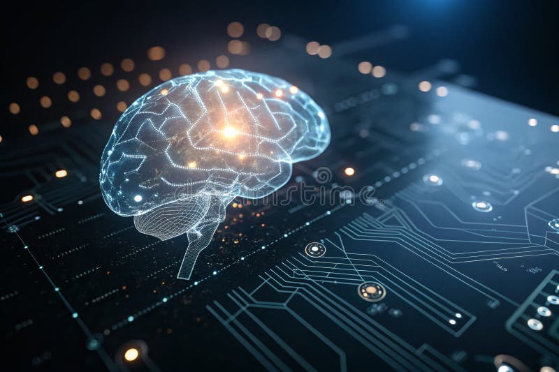 Illuminating the Future a Stunning Visual Concept of Artificial ...