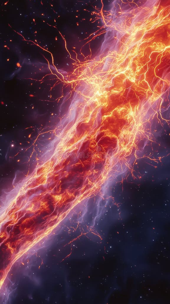 Exploring the Fundamental Forces Behind a Very Large Orange Fire in the ...