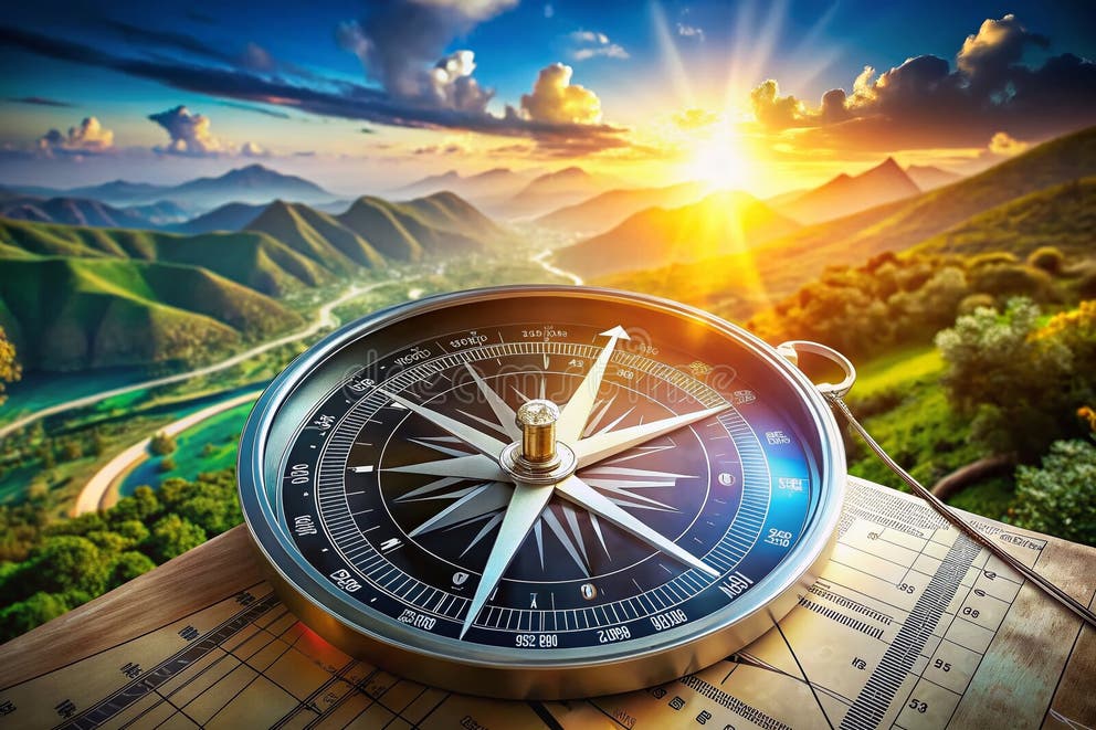 Unveiling Strategic Directions a Surreal Business Infographic Combining ...