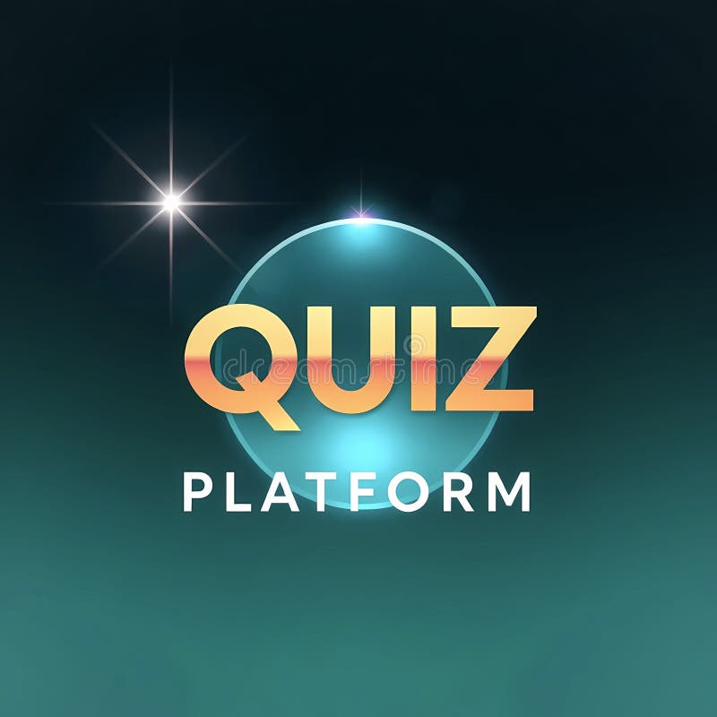 Trivia Software App Icon. Generative AI. Stock Illustration ...