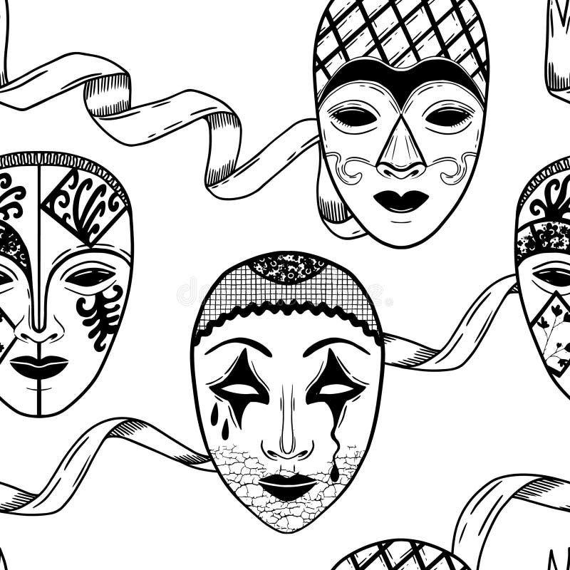 An Artistic Collection of Beautifully Crafted Decorative Masks Adorned ...