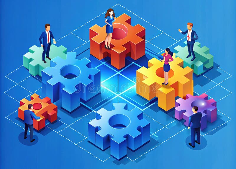 Cooperative Workforce Stock Illustrations – 99 Cooperative Workforce ...