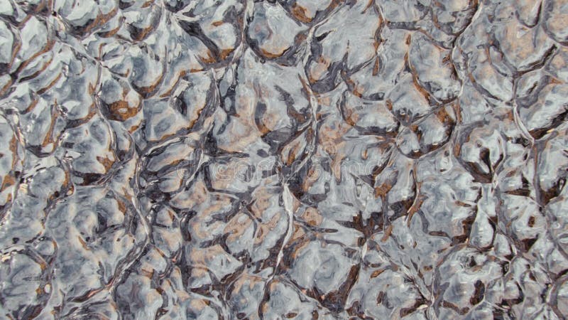 Captivating 4K Display of Hypnotic Ripples on a Water Surface. Seamless ...