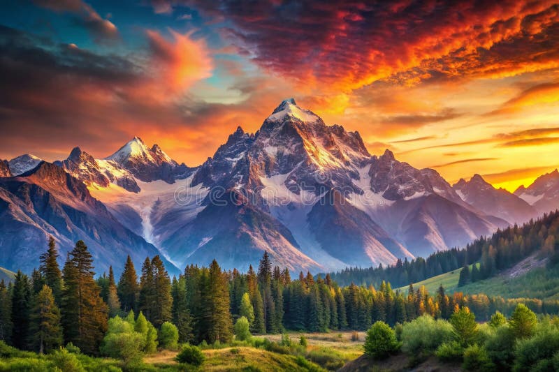 Captivating Landscape Background for Brand Guidelines Presentations a ...