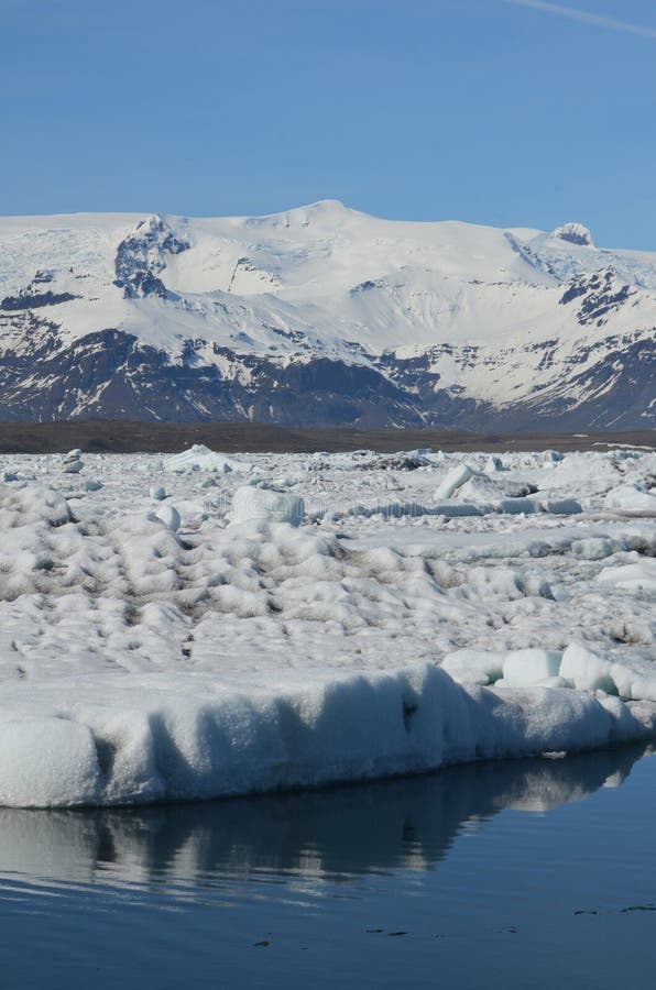 Landscape of Glaciers from Hofn, Iceland Stock Photo - Image of summer ...