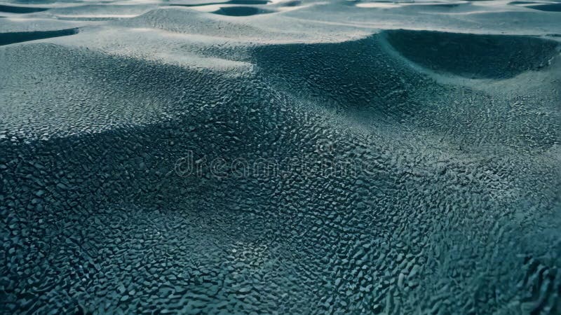 Exploring the Unique Textures of a Desert Landscape at Dusk with ...