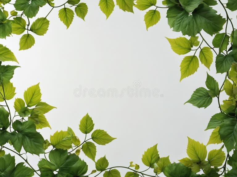 Elegant Leafy Vine Pattern Background a Versatile Design Element for ...
