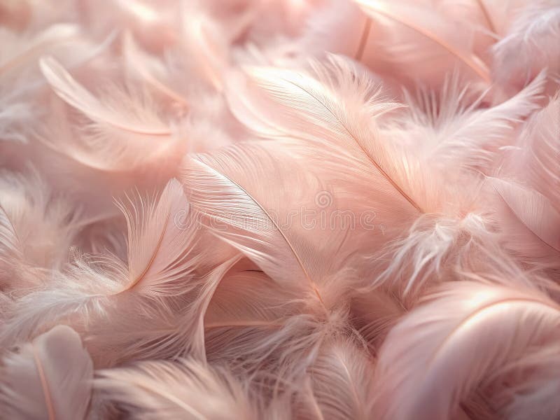 Delicate Light Pink Feather Pattern Background a Stunning Texture for ...
