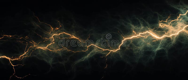 Captivating Lightning Frame with Flickering Light and Unstable ...