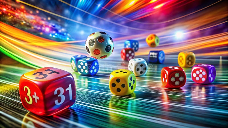 A Stunning Long Exposure Dice Rolling Reveals Football Score 31 or the ...