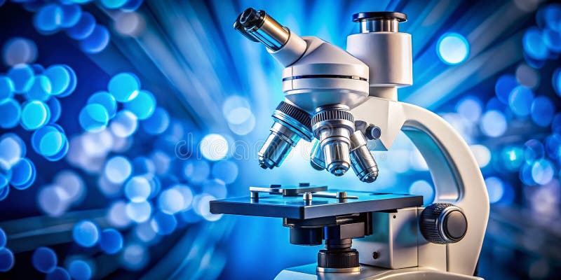 Unveiling the Microcosm a Long Exposure of a Sophisticated Microscope ...