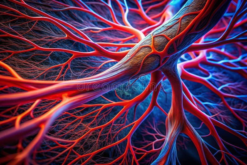 Unveiling the Intricate Network Human Skeletal Muscle Blood Vessels in ...