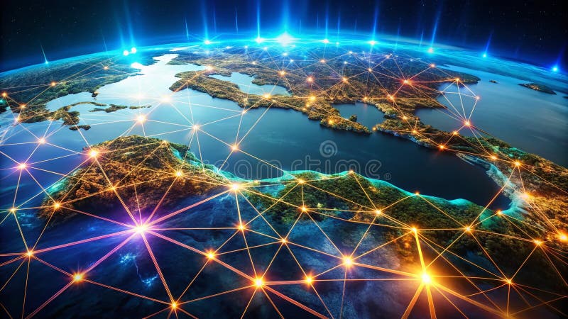 Panamas Communication Network Unveiled a LowPoly DronesEye View of the ...