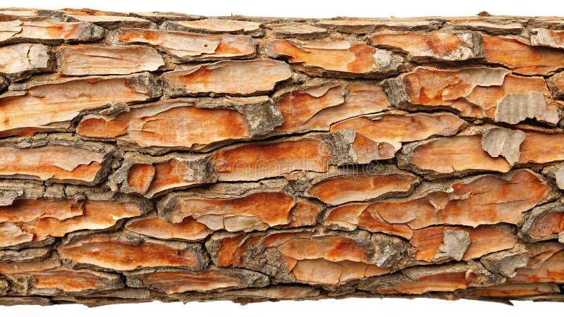 Detailed Closeup of Rough Pine Tree Bark Texture Natural Wood ...