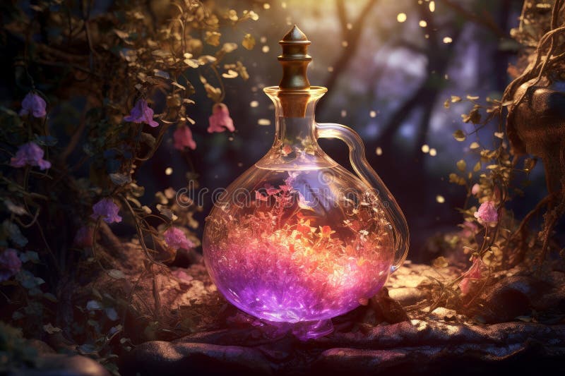 Captivating Magical Elixir. Generate Ai Stock Illustration ...