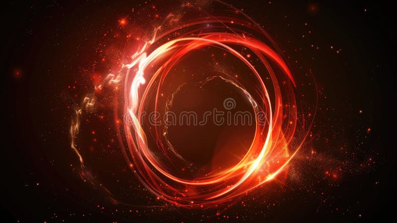 Captivating Magical Red Fire Light Effect, Casting a Warm and ...