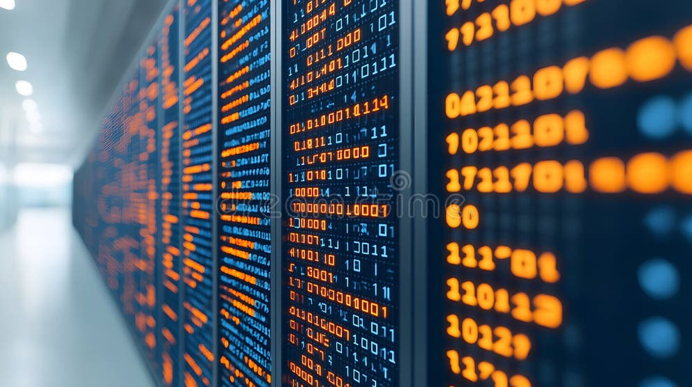 Numeric Binary Codes Stock Illustrations – 22 Numeric Binary Codes ...