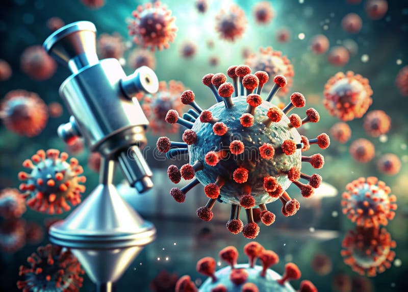 Investigating the Coronavirus a Microscopic Look at Blood Samples ...