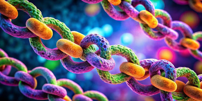 Detailed Microscopic View of Gram-Positive Cocci Chains: a Scientific ...