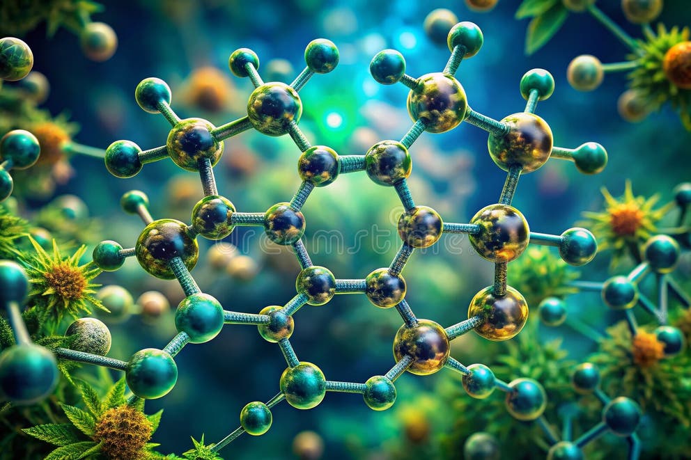 Unveiling the Cannabinoid Compound a Microscopic Exploration of ...