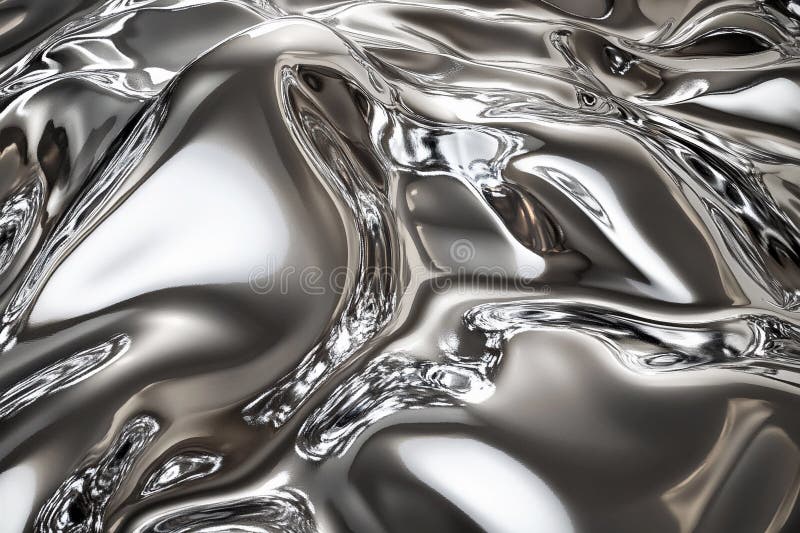 Captivating Molten Effect Wallpaper Radiating Fluid Elegance and Modernity. Generative AI Stock ...