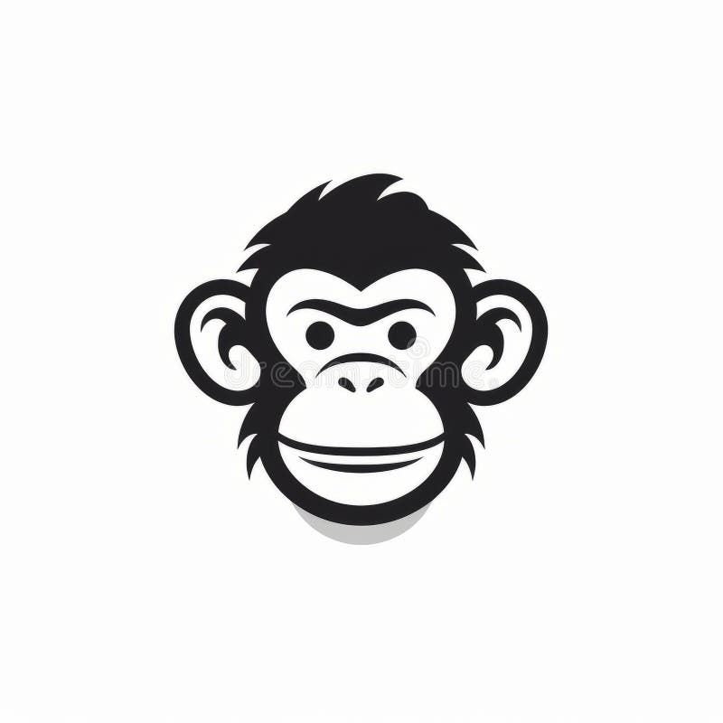 Captivating Monkey Logo Design with Modern Flat Style Stock ...