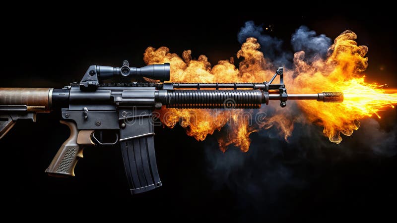 Dynamic Gunfire Muzzle Flash Effects a Stunning Montage of Panoramic ...