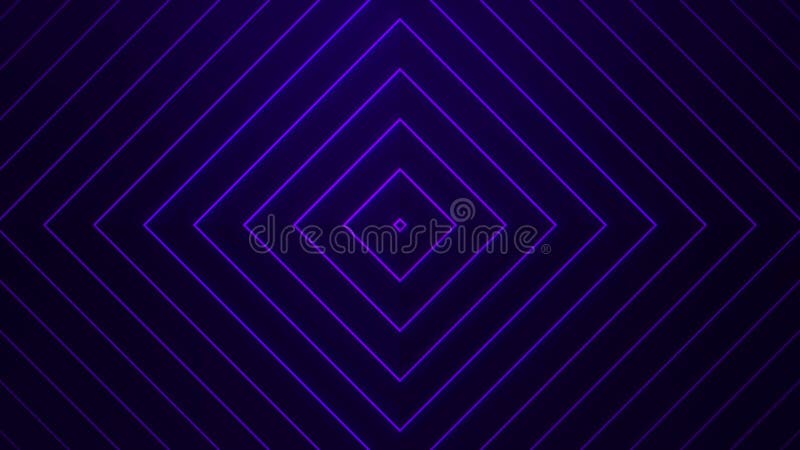 Captivating Motion Design Loop Featuring a Hexagonal Grid of Purple ...