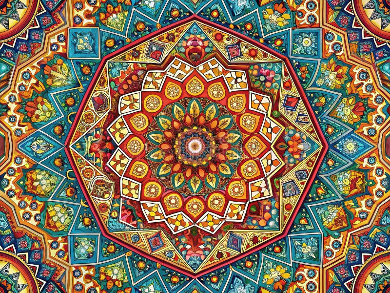 Stunning Octagonal Geometric Pattern Background Elegant Repeating ...