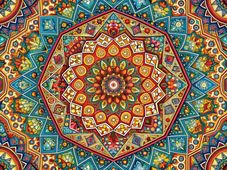 Stunning Octagonal Geometric Pattern Background Elegant Repeating ...